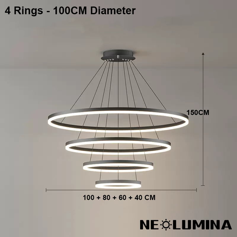 Halo - Smart Chandelier - NeoLumina
