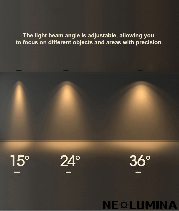 LuminaFlex - Smart Recessed Adjustable Spotlight - NeoLumina