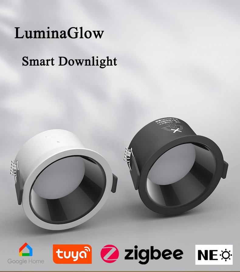 LuminaGlow - Smart Recessed Downlight - NeoLumina