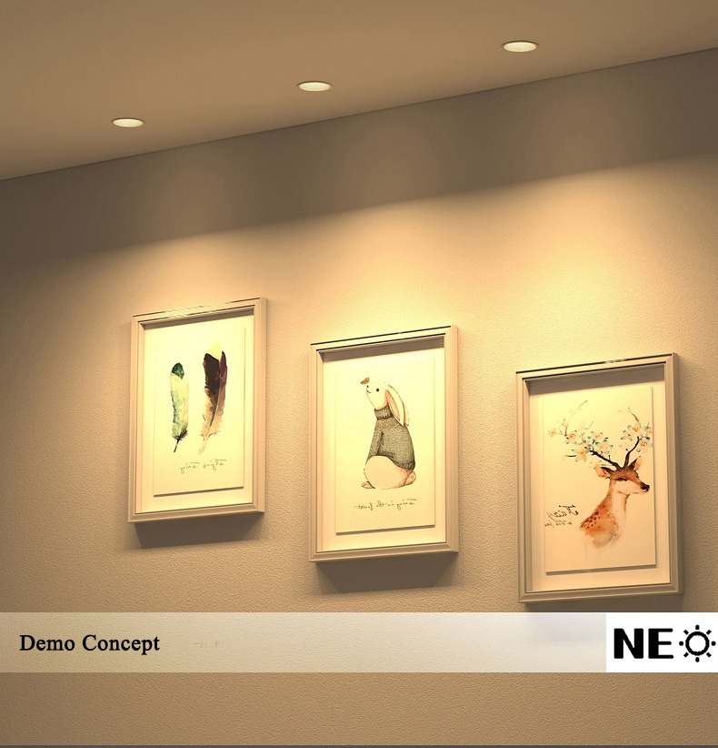 LuminaGlow - Smart Recessed Downlight - NeoLumina