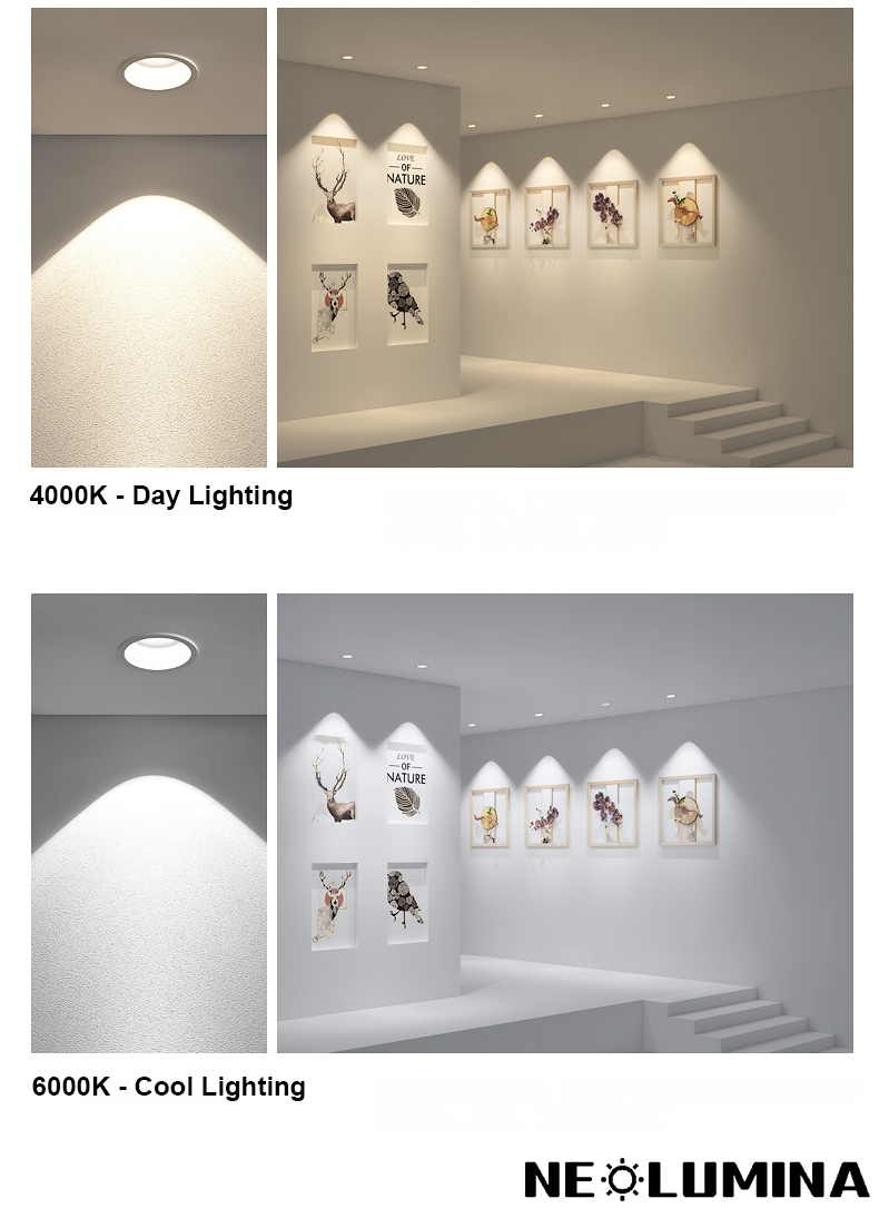 LuminaSpot – Smart Recessed Spotlight – NeoLumina