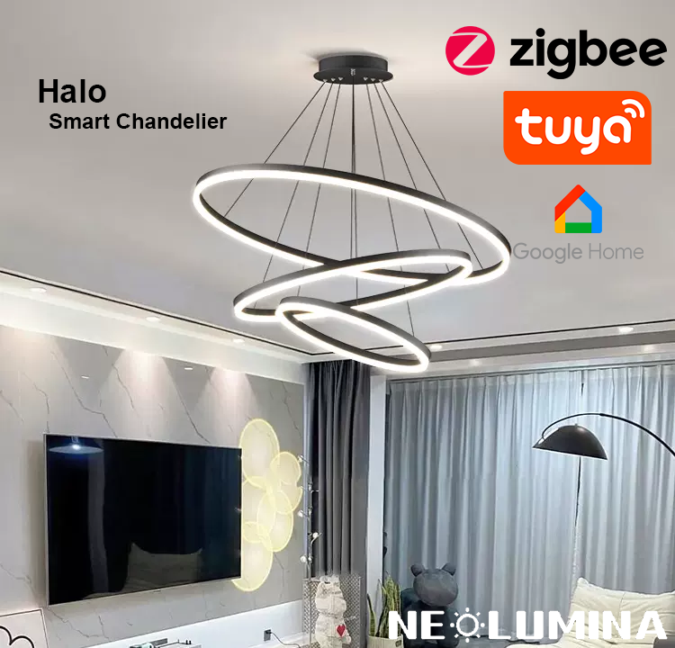 Halo - Smart Chandelier - NeoLumina